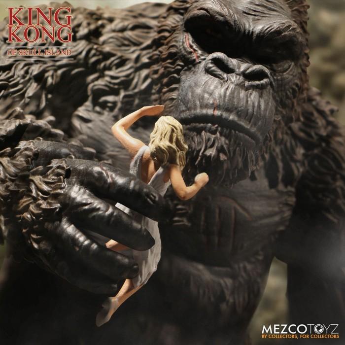 Jual Figure | Mezco King Kong Gorilla Neca Figure Skull Island Ann ...