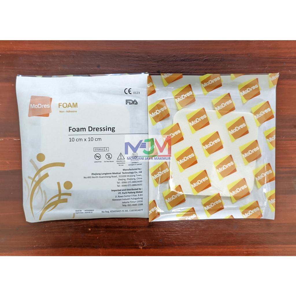Jual Foam Dressing Modres Foam Non Adhesive 10cm x 10cm | Shopee Indonesia