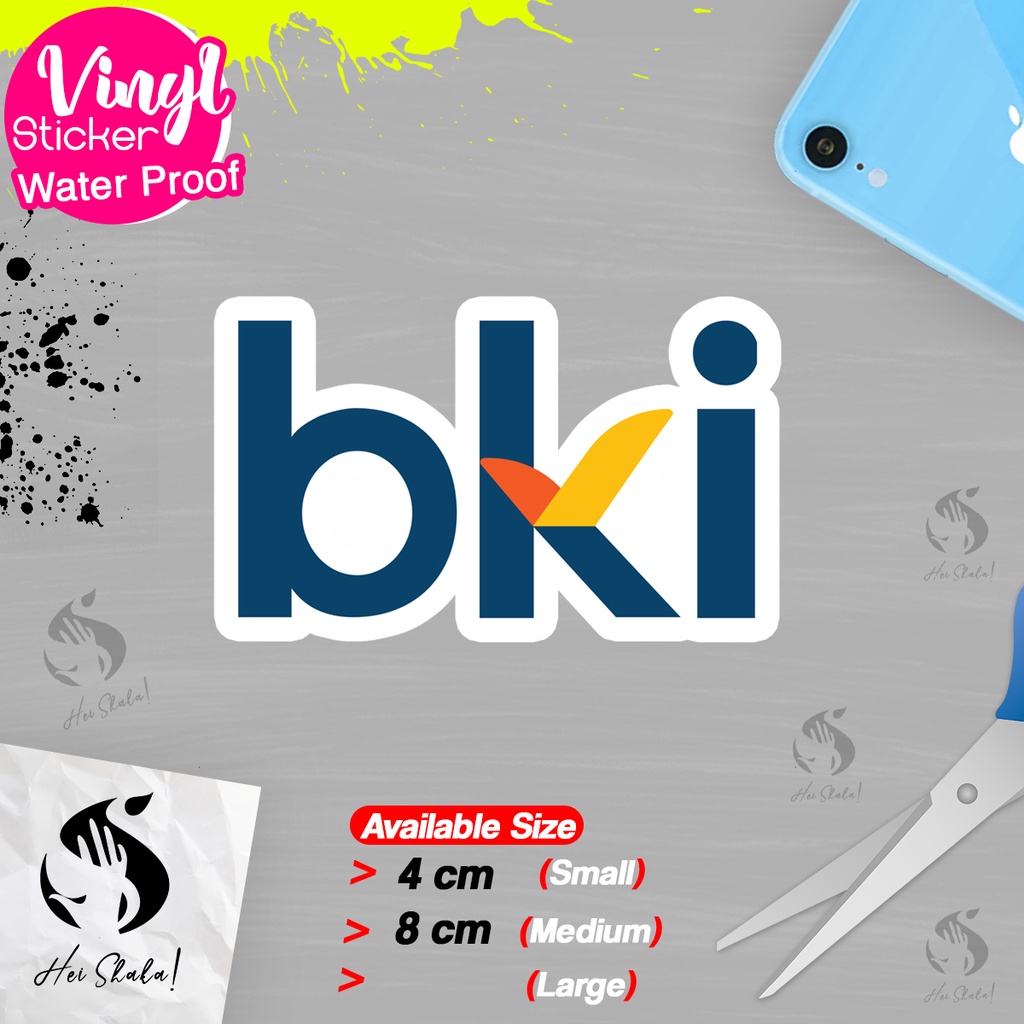 Jual Stiker BKI Biro Klasifikasi Indonesia Persero Sticker Logo ...