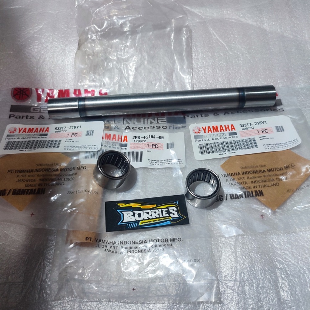 Jual PAKET BOSH DAN BEARING LAHER BAMBU SWING ARM FORK SASIS CHASIS R15 ...