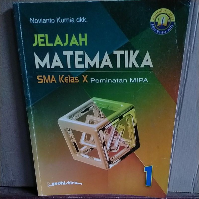 Jual buku jelajah matematika SMA kelas X,10 peminatan MIPA | Shopee ...