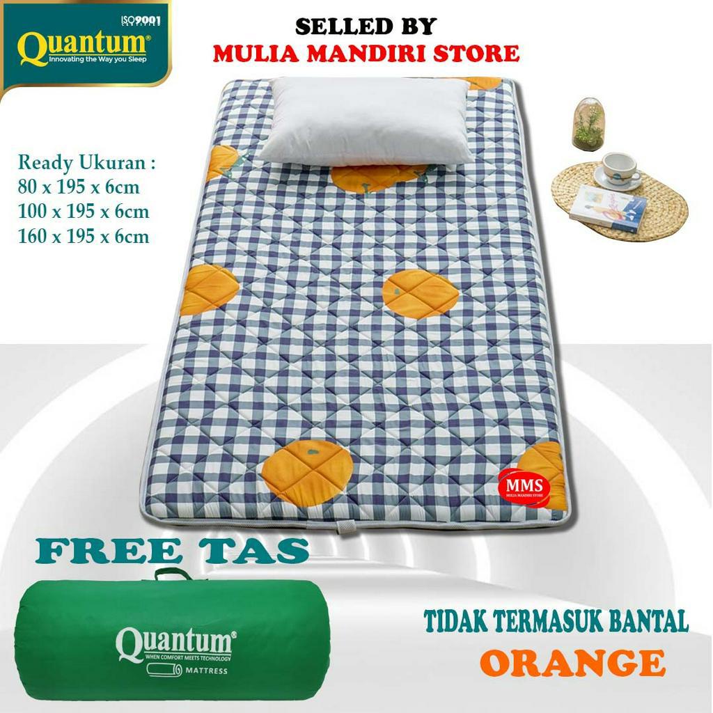 Jual Quantum kasur lipat gulung lantai uk 80, 100 dan 160cm | Shopee ...