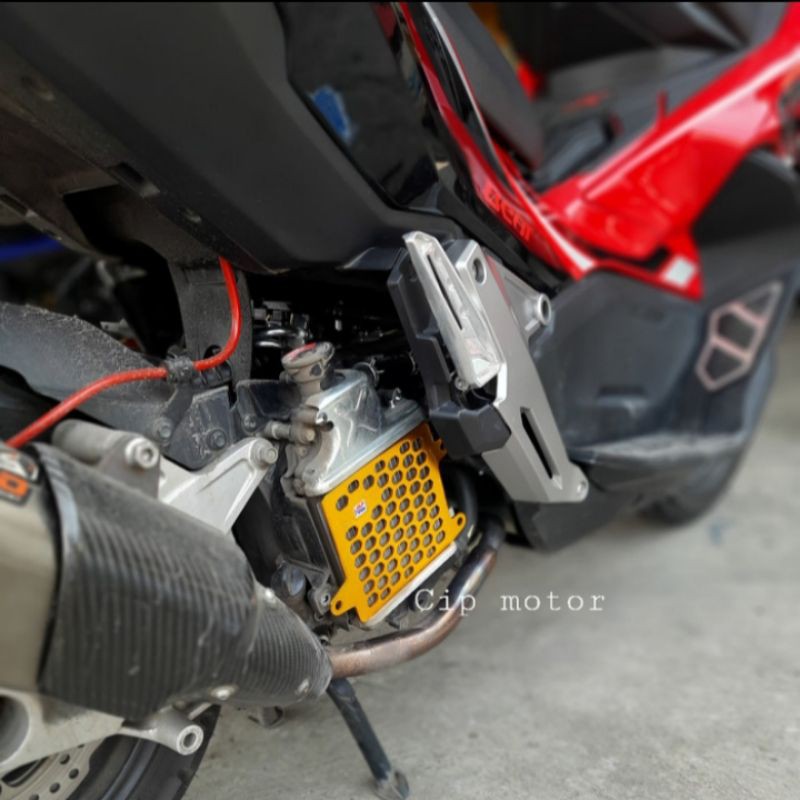 Jual Cover Radiator Honda Adv Pvx Vario Model HRC Aluminium Cnc ...