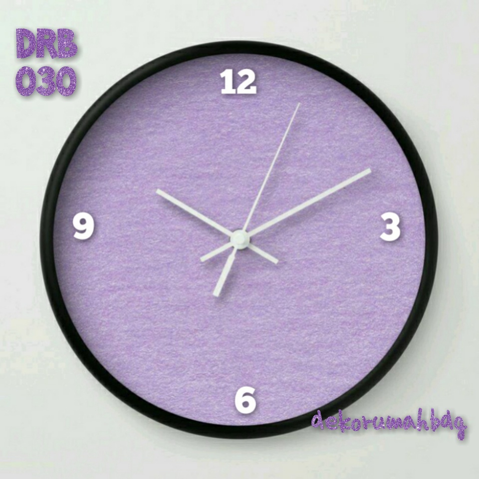 Jual Dekorasi Rumah Hiasan Kamar Jam Dinding Kayu Minimalis Modern Unik ...