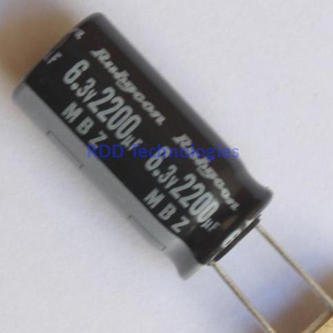 Jual Capacitor 2200uF/6.3V Rubycon MBZ rdtch29 Murah | Shopee Indonesia