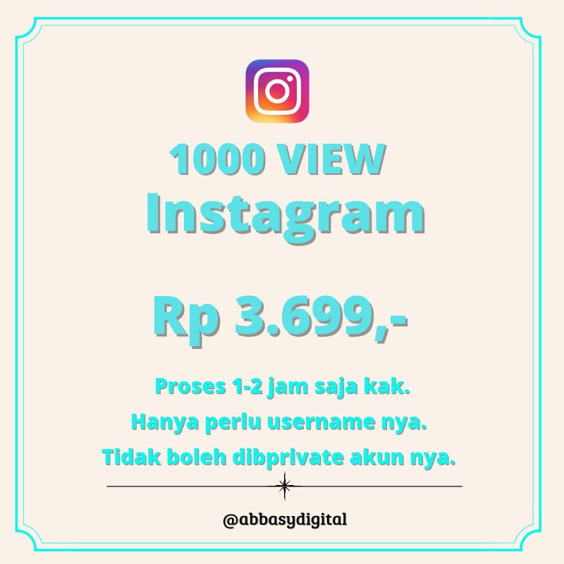 Jual PENAMBHAN VIEW IG PALING CEPAT TAMBAH VIEW IG VIEW REEL VIEW POST ...