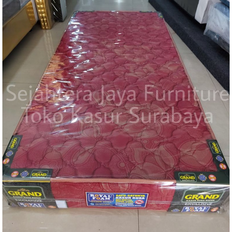 Jual Kasur Busa Royal Foam Grand Exclusive 90x200 tebal 21cm (GARANSI ...
