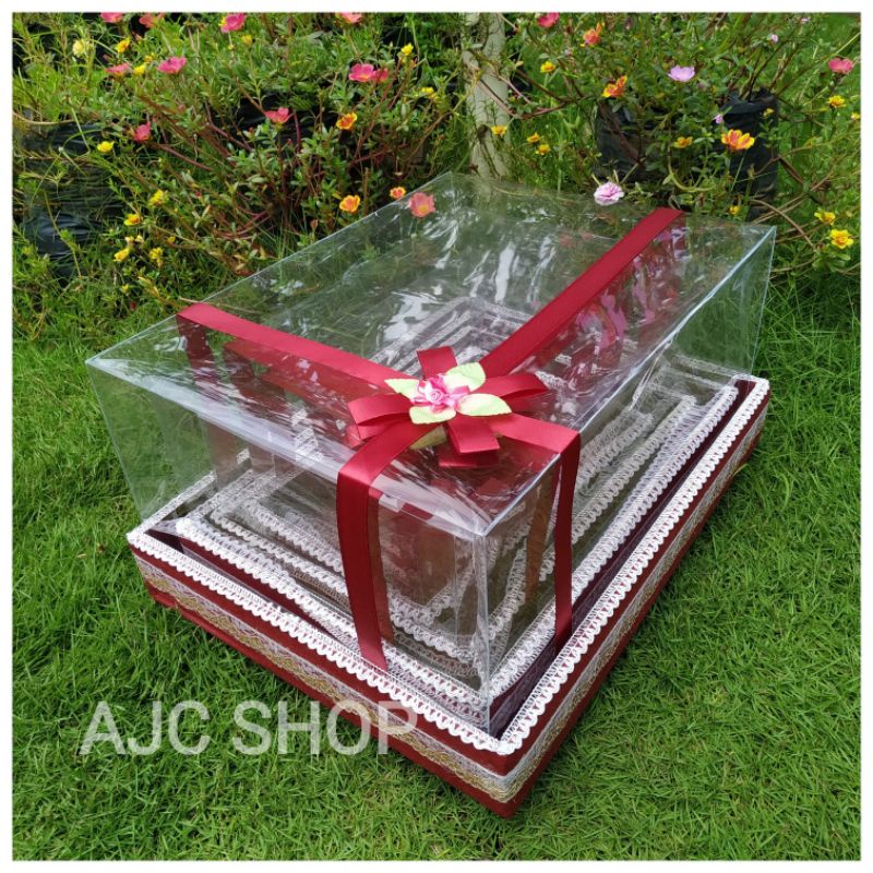 Jual Box Kotak Seserahan Pernikahan Versi Premium Full Sett Isi 4 Box ...