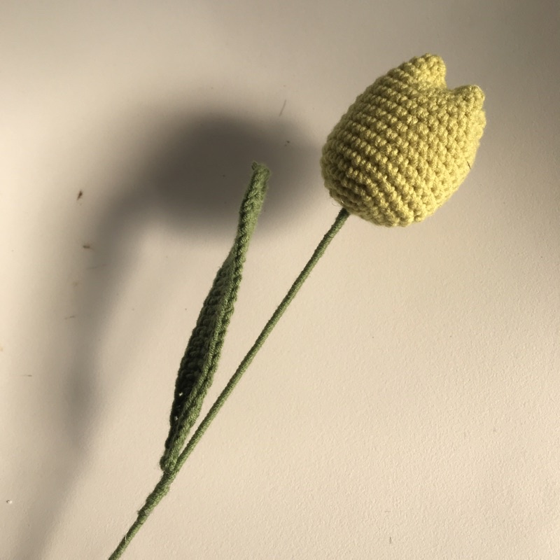 Jual Tulip Rajut // Tulip Crochet // Bunga Rajut Handmade -+ 35cm ...