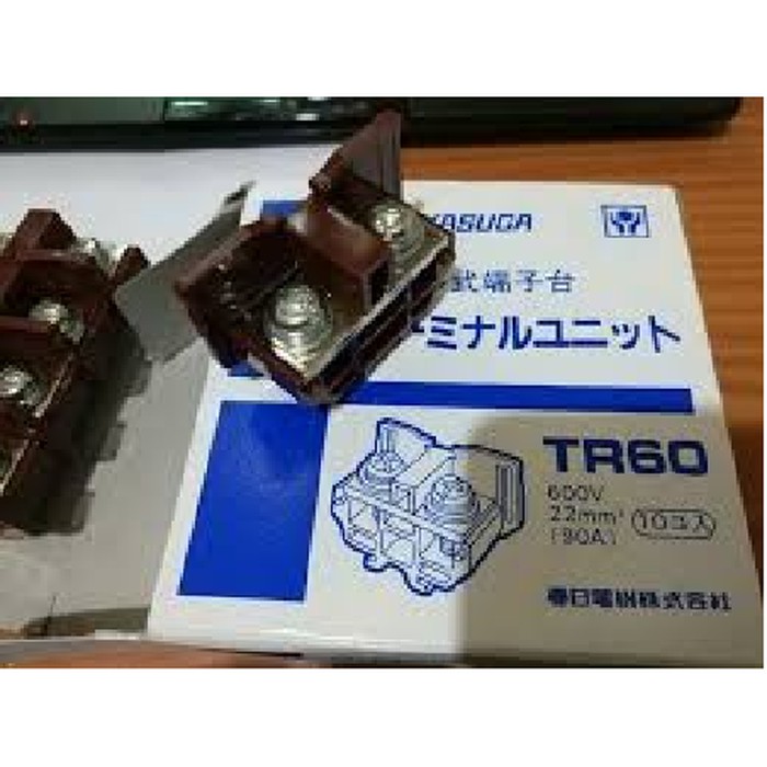 Jual Terminal Block / Terminal Blok Tipe TR-60 / TR60 Model Kasuga ...