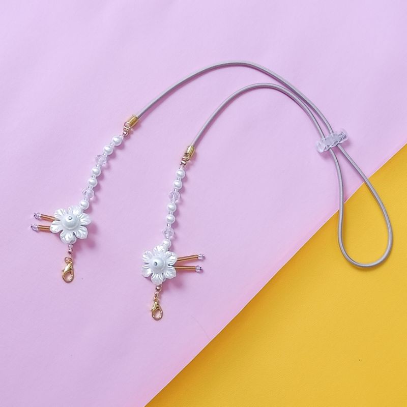 Jual Mask Strap 2 in 1 Mask Connector Hijab/Jilbab (Tali/Kalung Masker ...