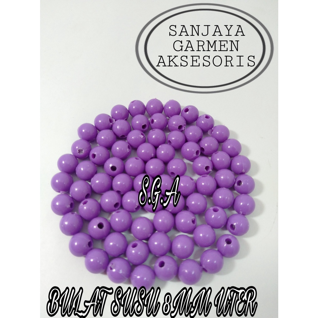 Jual Manik Bulat / Mote Susu / Manik Susu / Manik Susu Pastel / Mote Bulat / Manik Susu Bulat ...