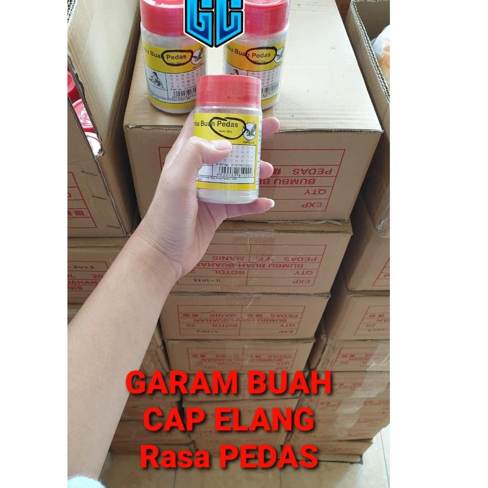 Jual BEST garam buah jambu kristal cap elang garem kiamboy garam rujak ...