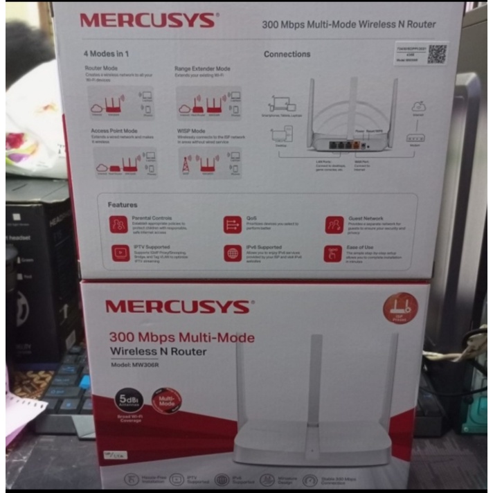 Jual Mercusys MW306R 300 Mbps Multi-Mode Wireless N Router | Shopee ...