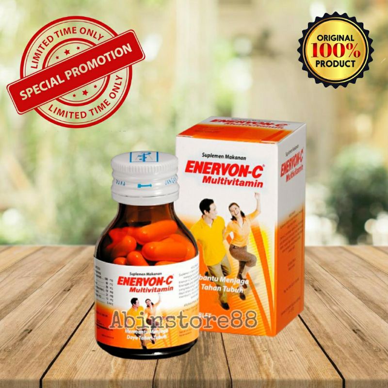 Jual Enervon C 30 Tablet EnervonC | Shopee Indonesia