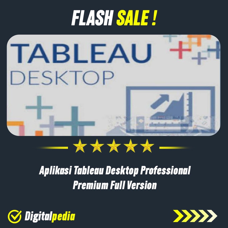 Jual Aplikasi Tableau Desktop Professional Premium PRO Full Version ...