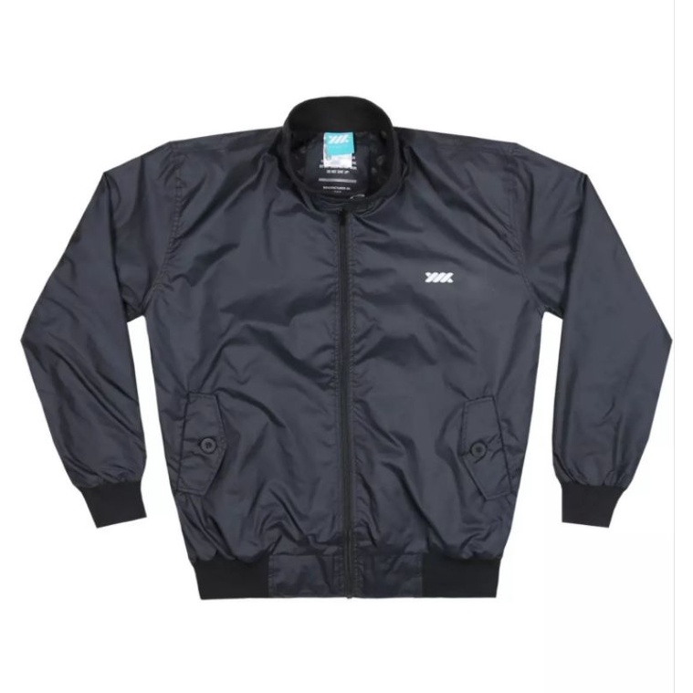 Jual Wadezig Jacket HARRINGTON JACKET BLACK | Shopee Indonesia