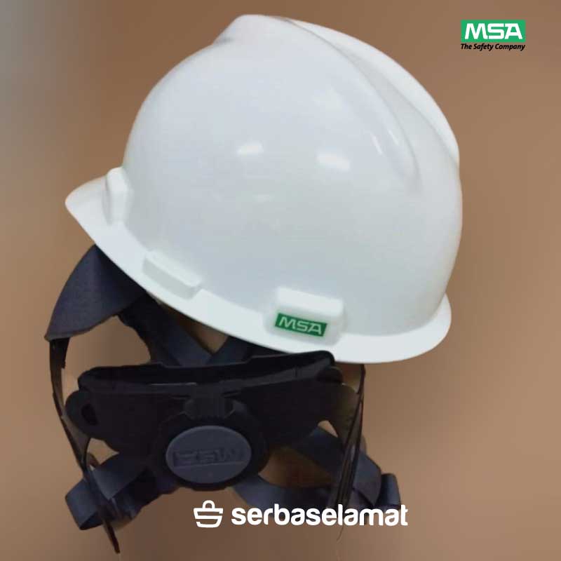 Jual Helm Proyek Original USA MSA Helmet Vgard Standard lengkap dengan ...