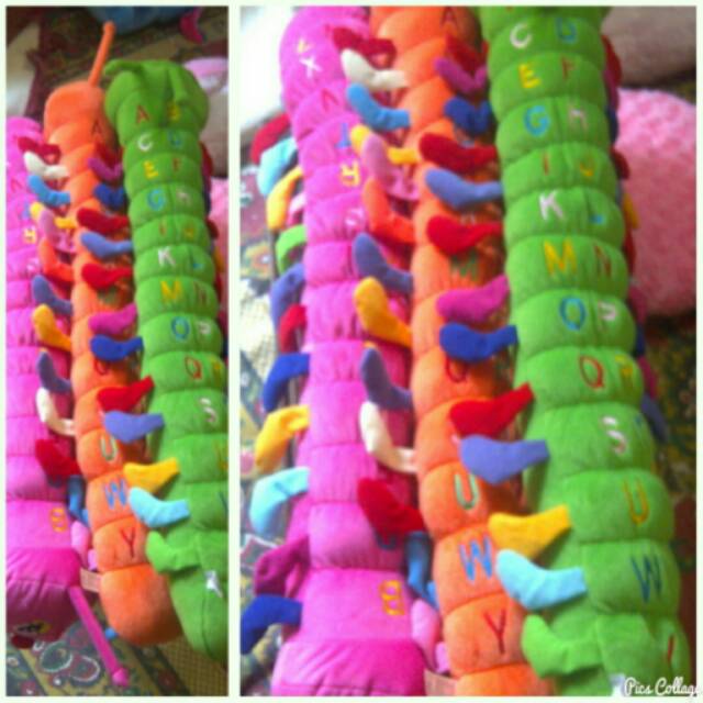 Jual Boneka ulil jb/alfabet/ulat | Shopee Indonesia