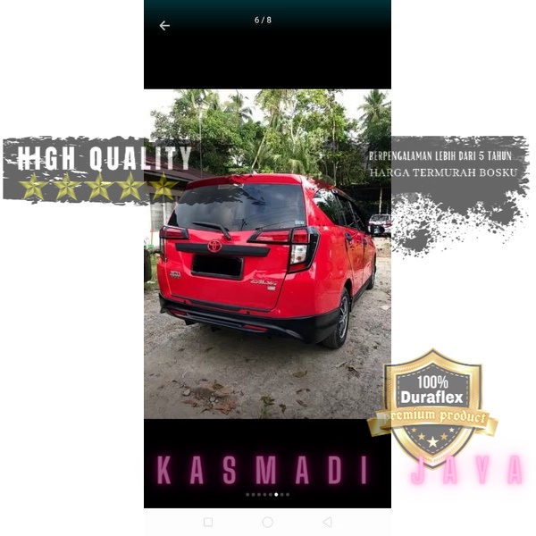 Jual HARGA TER bodykit toyota calya BODI KIT GRADE-A kuat ringan tebal ...