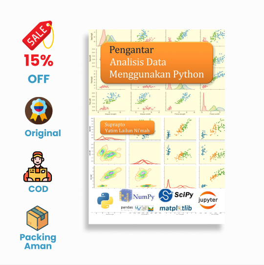 Jual Pengantar Analisis Data Menggunakan Python - Deepublish | Shopee ...