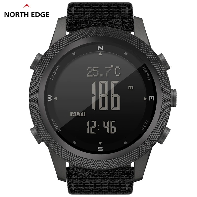 Jual NORTH EDGE APACHE AP46 Tough Tactical Outdoor Digital Watch- NEW ...