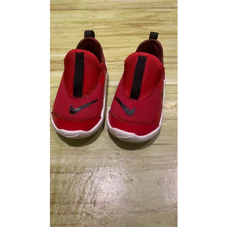 Jual Sepatu Anak Nike Red Merah Slip On Branded Insole 12cm | Shopee ...