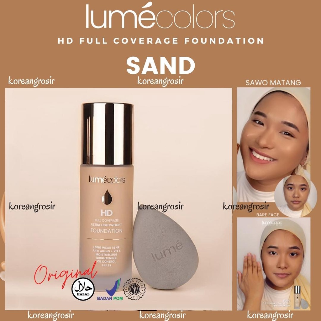 Jual FOUNDATION LUMECOLORS MINI SACHET LUME FOUNDATION BASE Makeup ...