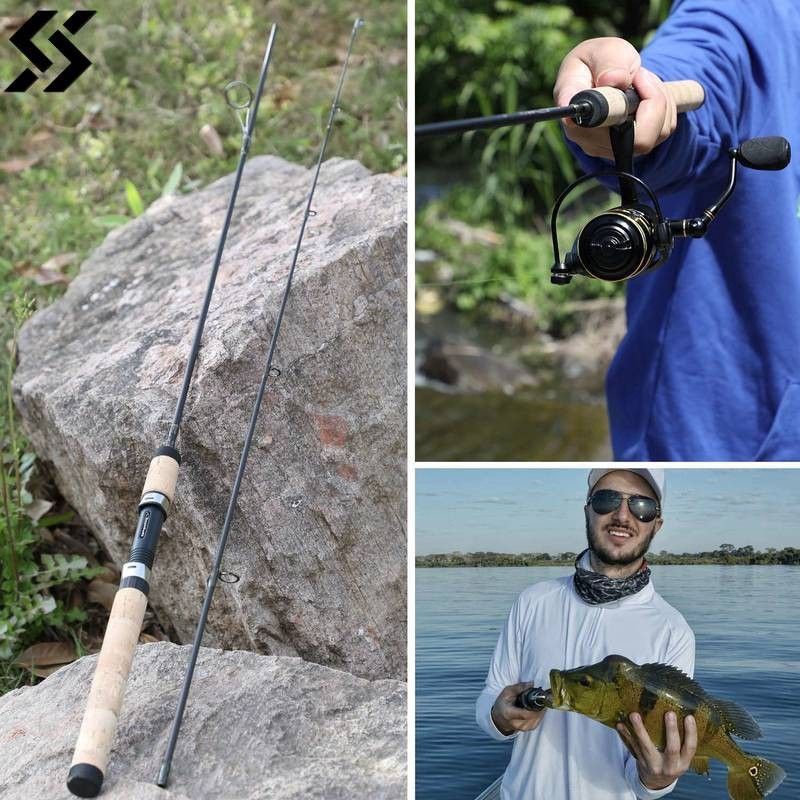 Jual Joran UL Ultralight bahan carbon 180 cm high quality spinning rod ...