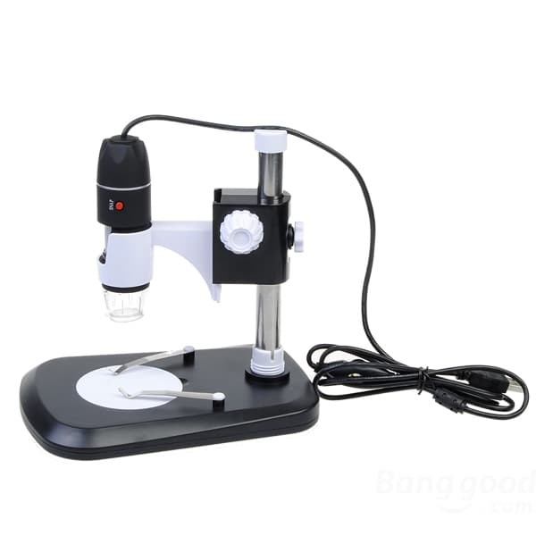 Jual Digital Microscope Endoscope Camera Magnifier 500X 8 LED ...