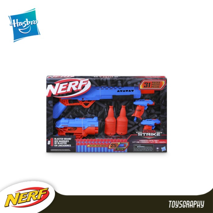 Jual Nerf Alpha Strike MISSION OPS SET Tiger Cobra Stinger Target ...