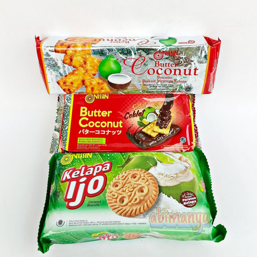 Jual nissin butter coconut / biskuit kelapa nissin | Shopee Indonesia