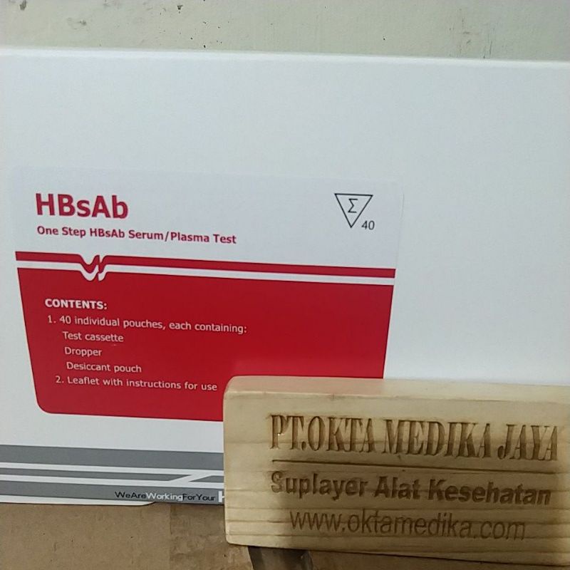 Jual Wondfo Anti Hbs (HbsAB) Cassette/Device 40 Test/Box | Shopee Indonesia