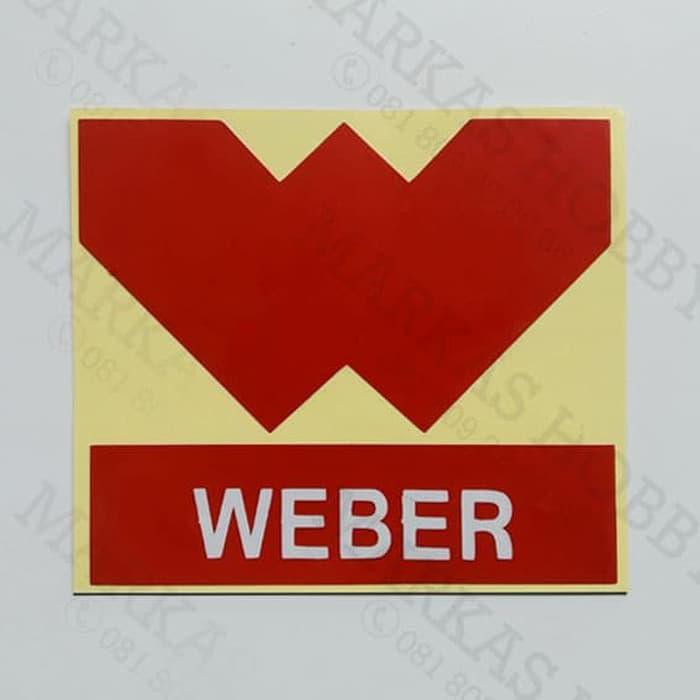 Jual Stiker / Sticker Weber Red Logo | Shopee Indonesia