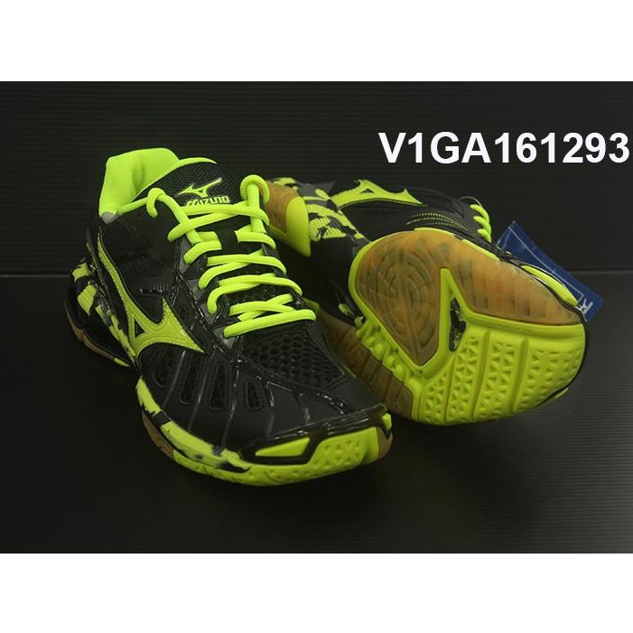 Jual Sepatu Volley Mizuno Wave Tornado x Black Volt Original | Shopee ...