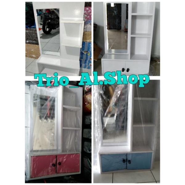 Jual PROMO Kaca Rias Dinding//Meja Rias Minimalis//Cermin Rias Gantung ...