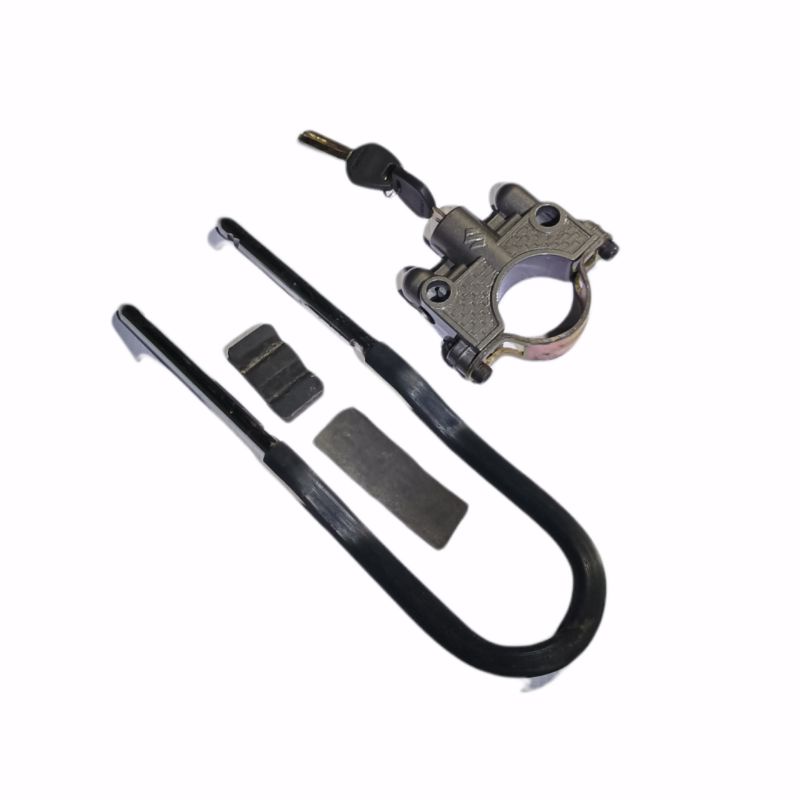 Jual kunci ganda pengaman motor kunci pengaman shock depan marking S ...