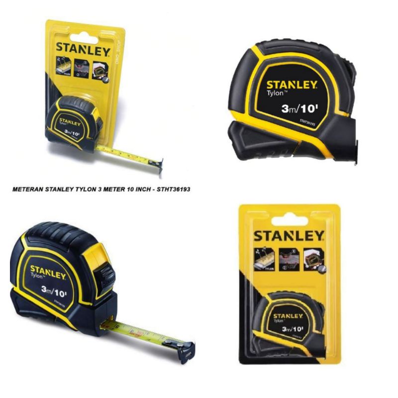 Jual Meteran Stanley 3m - 10" Tylon tape ( 36193 ) Stanley meteran ukur ...