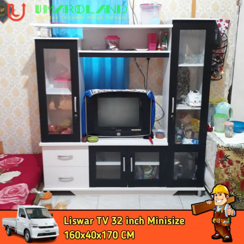 Jual Lemari Tv / Bupet Tv Minimalis TV 32" inch | Shopee Indonesia