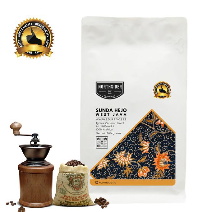 Jual BIJI KOPI ARABIKA GARUT SUNDA HEJO FULLWASHED-500G NORTHSIDER ...