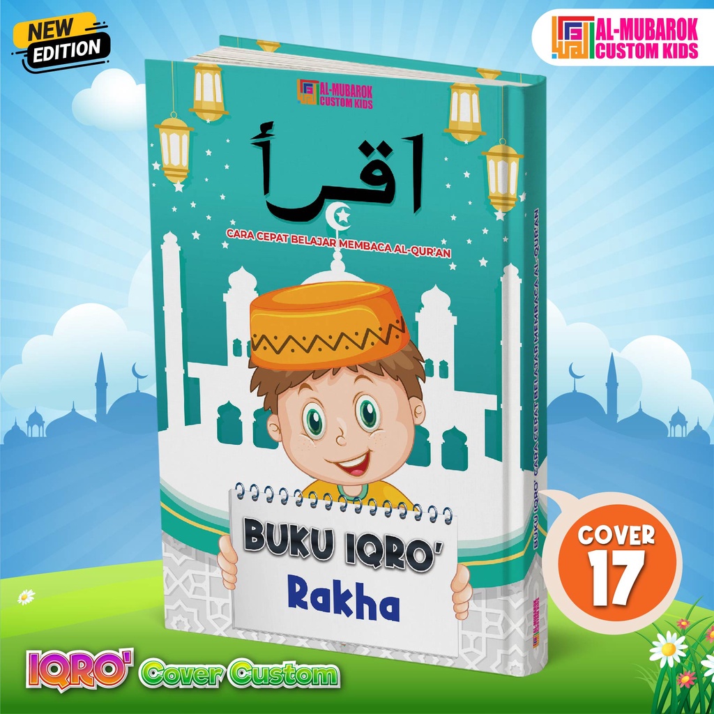 Jual BARU! Buku Iqro Custom Untuk Anak - Bisa Tambah Foto Pada Cover ...