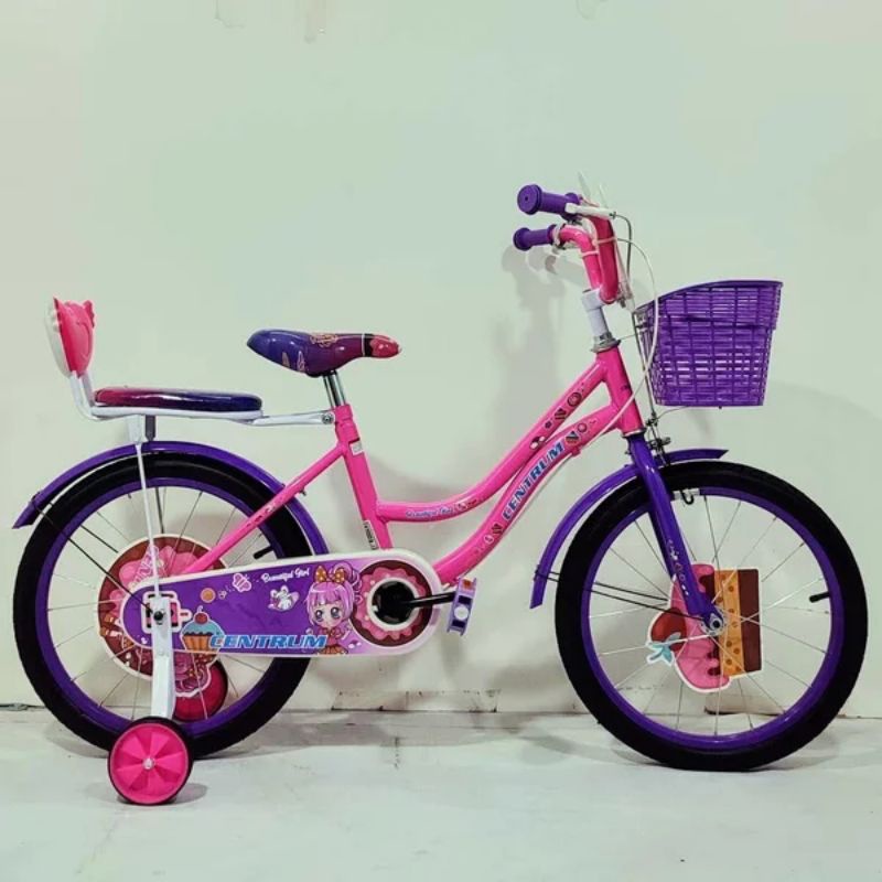 Jual Sepeda anak Perempuan Cewek Mini Centrum CT 307 CT307 ukuran 18 ...