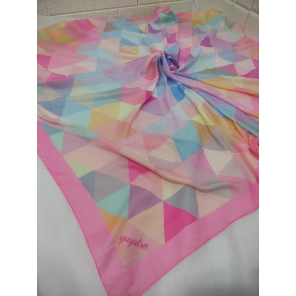 Jual VOAL TRYSPAN HIJAB PRINTING KERUDUNG SEGIEMPAT HIJAB SQUARE HIJAB ...