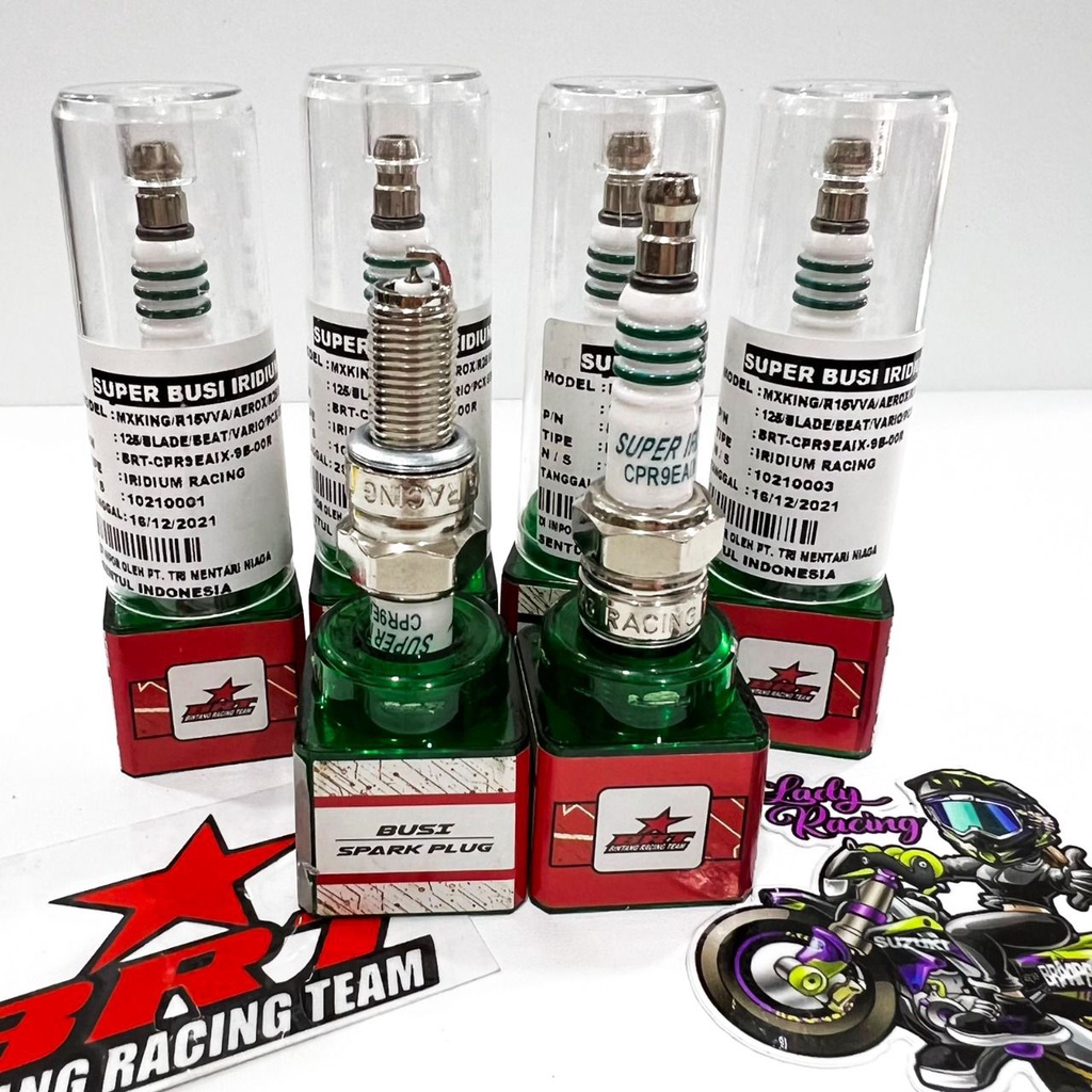 Jual BUSI RACING BRT IRIDIUM PLUS SATRIA FU 150 FU F1 150 GSX 150 ...