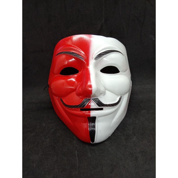 Jual topeng Joker merah putih/darah itu merah jendral | Shopee Indonesia