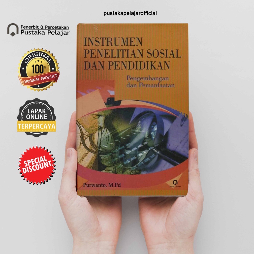Jual BUKU ORI INSTRUMEN PENELITIAN SOSIAL DAN PENDIDIKAN - PURWANTO - PUSTAKA PELAJAR | Shopee ...