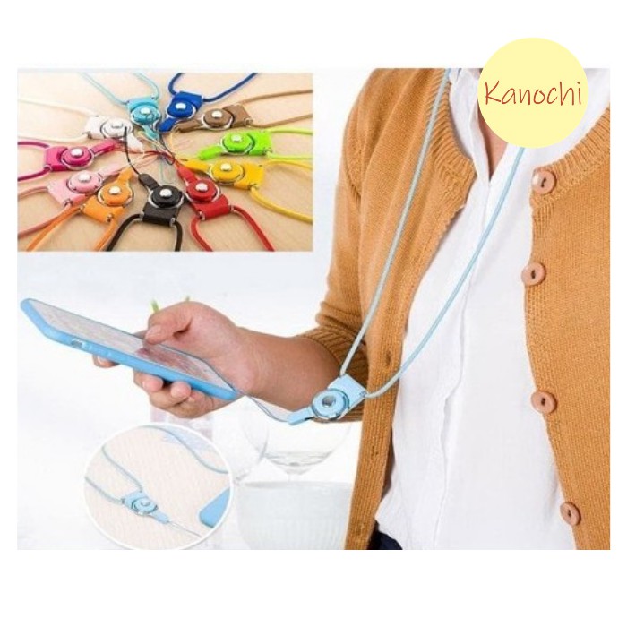 Jual Kalung Tali 2IN1 Gantungan HP Flashdisk Name Tag Id Card Phone ...
