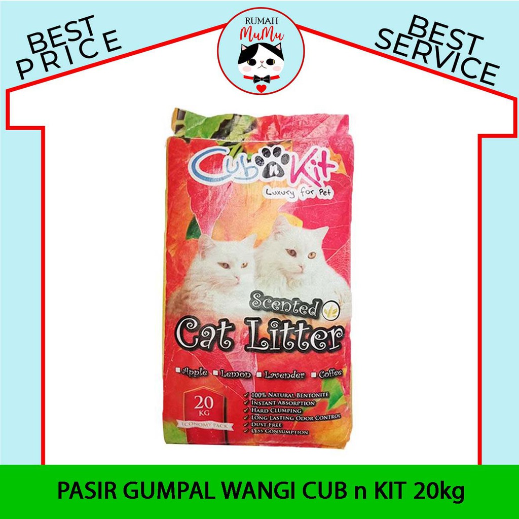 Jual PASIR KUCING GUMPAL WANGI TERLARIS CUB n KIT/ TATAPET 20KG KHUSUS GOSEND GRAB | Shopee ...