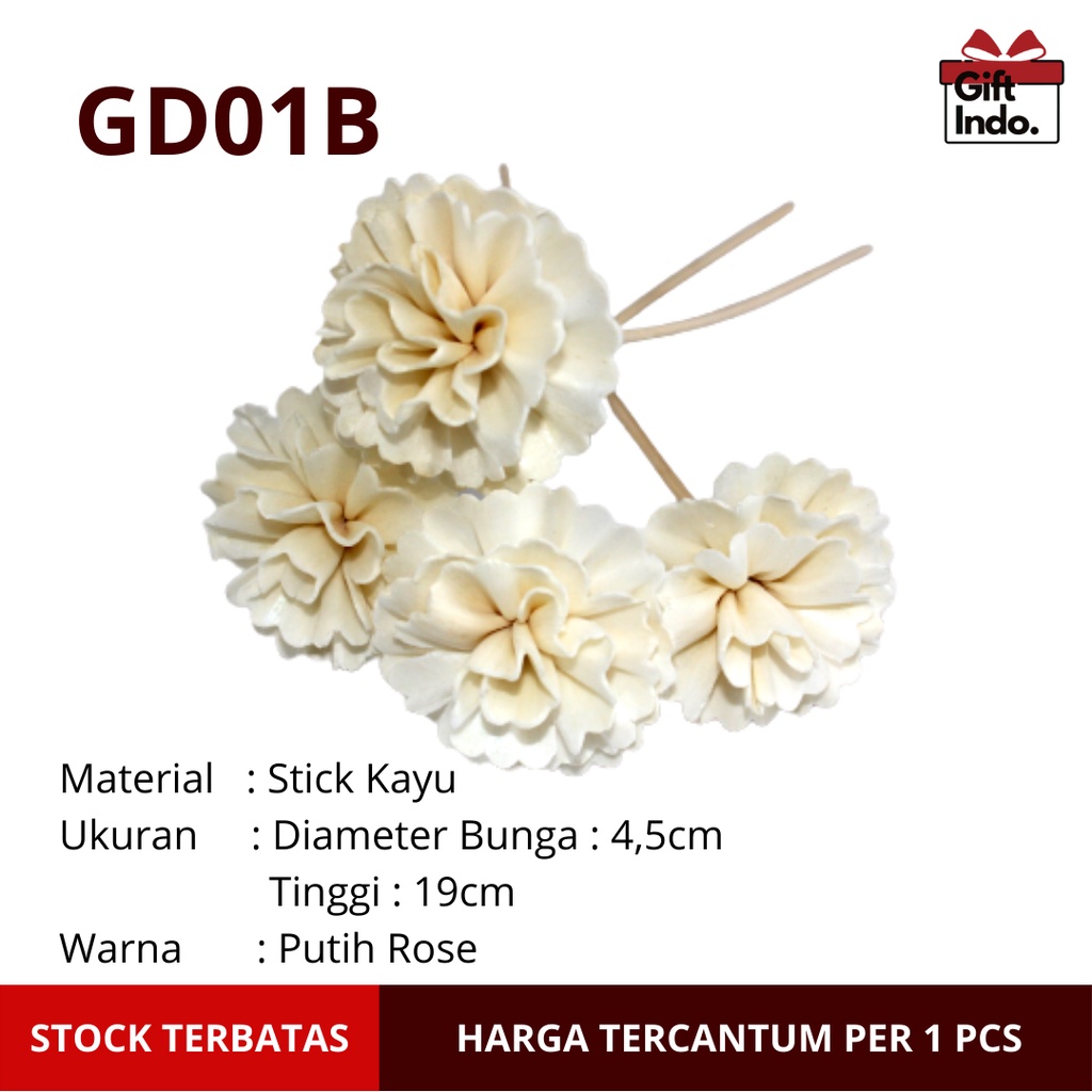 Jual [Minimal Order 10 PCS] Bunga Sola Wood Flowers Sola Flower dengan ...