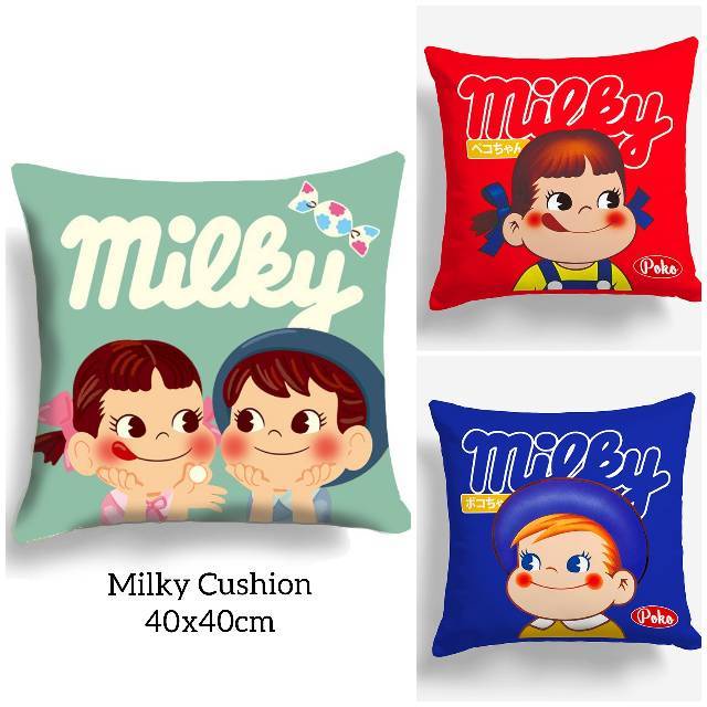 Jual BANTAL SOFA PRINT MOTIF MILKY POKO PEKO CHAN SERIES 40X40 CM ...